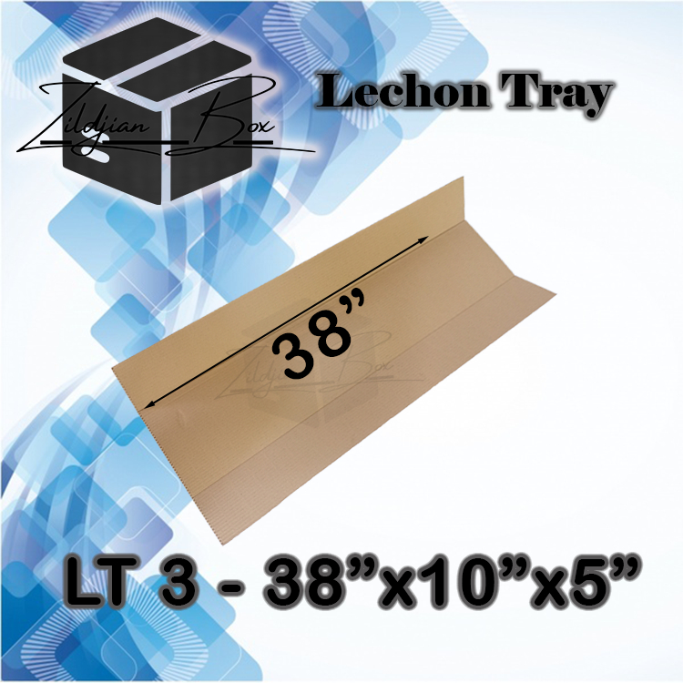 (LT3) Lechon Tray 38x10x5" - 20 pcs | Shopee Philippines