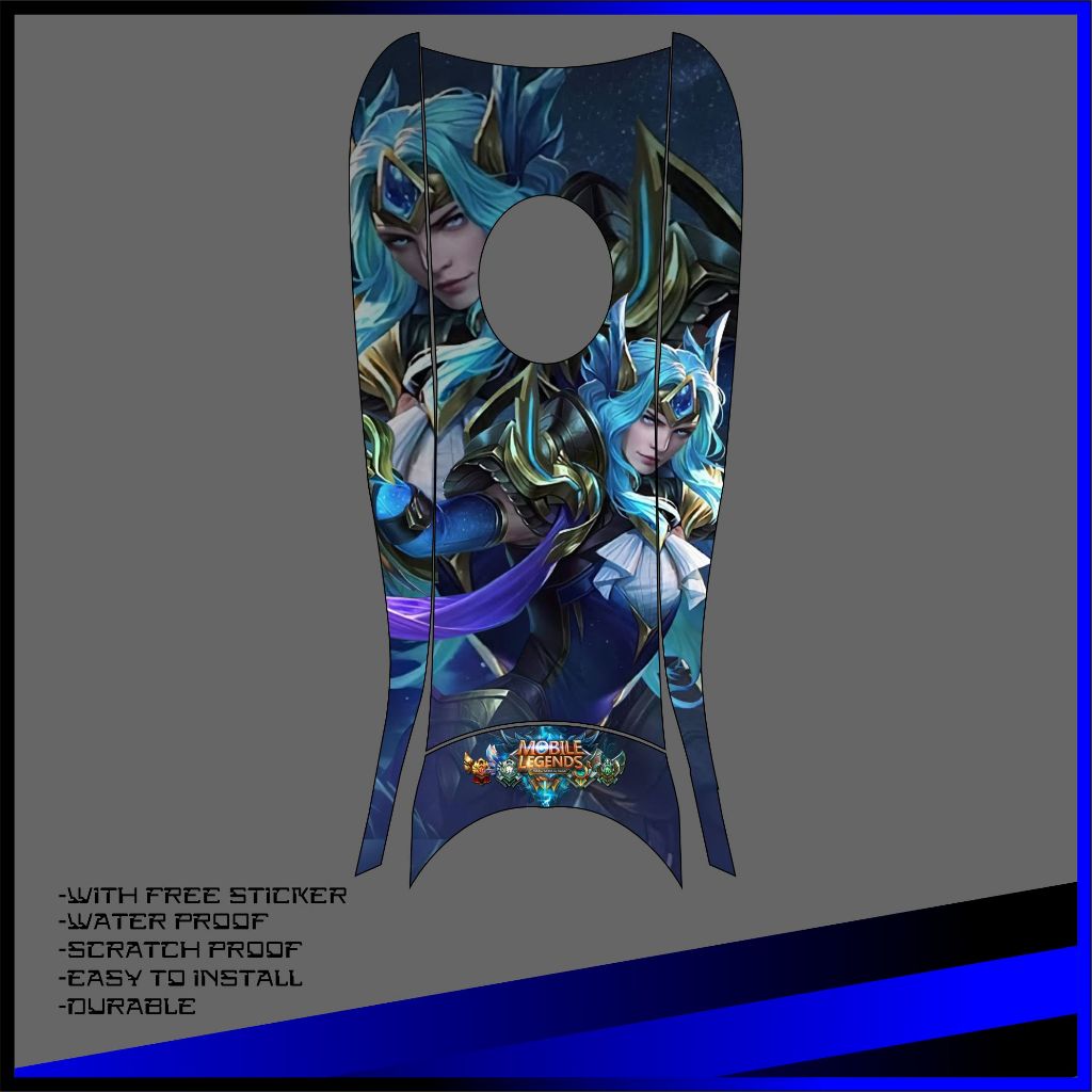 Bajaj 100 & 125 Top Gas Tank Sticker (MOBILE LEGENDS ) sticker decals ...