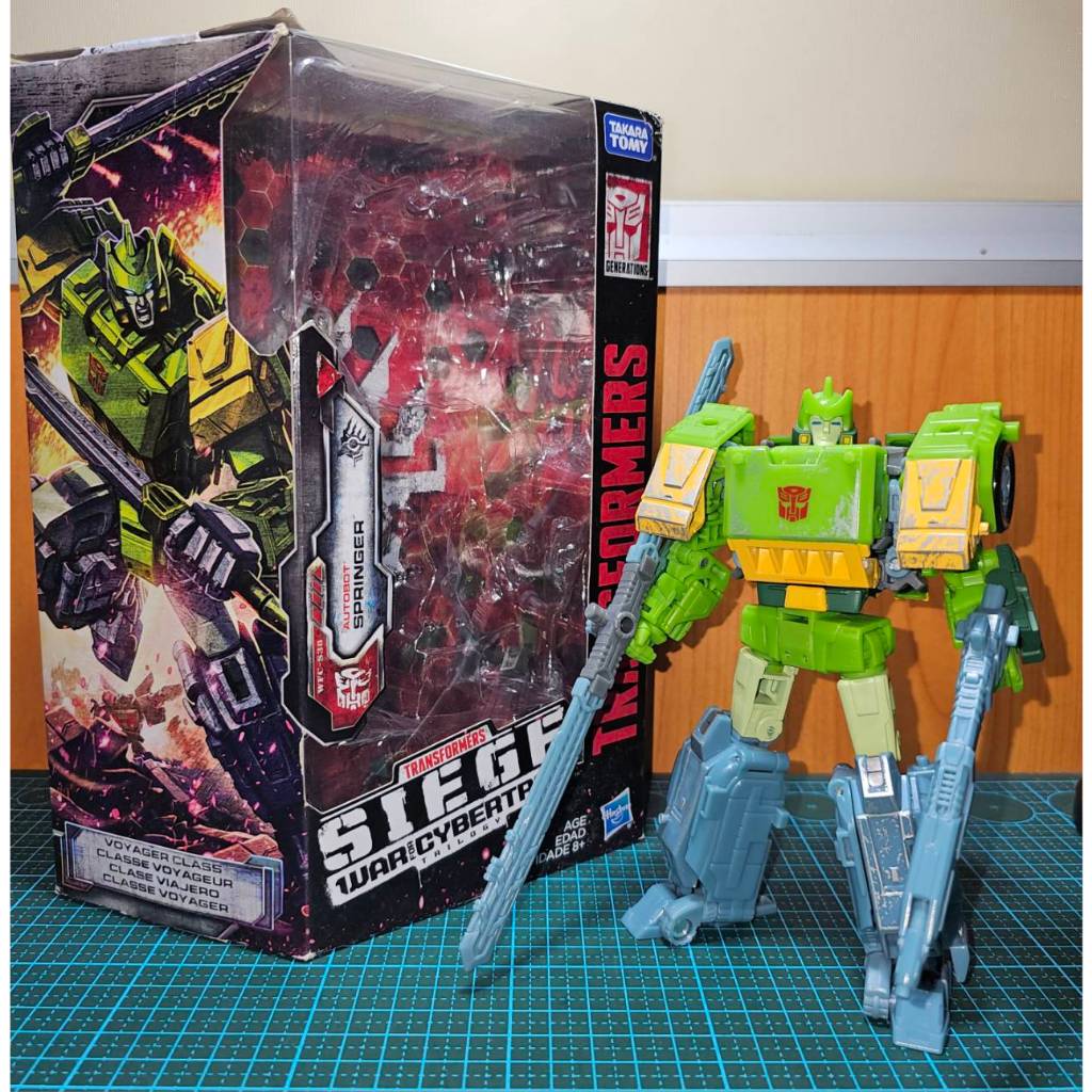 Transformers TF Siege WFC Autobot Springer WFC-S38 LIB OPENED Voyager ...