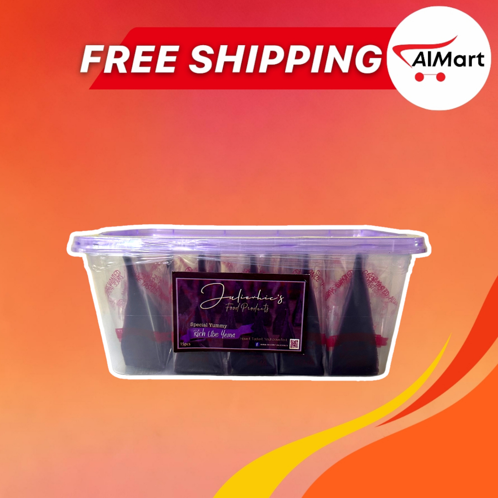 JULIEVHICS RICH UBE YEMA (15 PIECES) (280 GRAMS) | Shopee Philippines