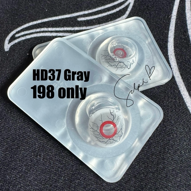 SALE‼️COD HD37 GRAY HALLOWEEN CONTACT LENS | Shopee Philippines