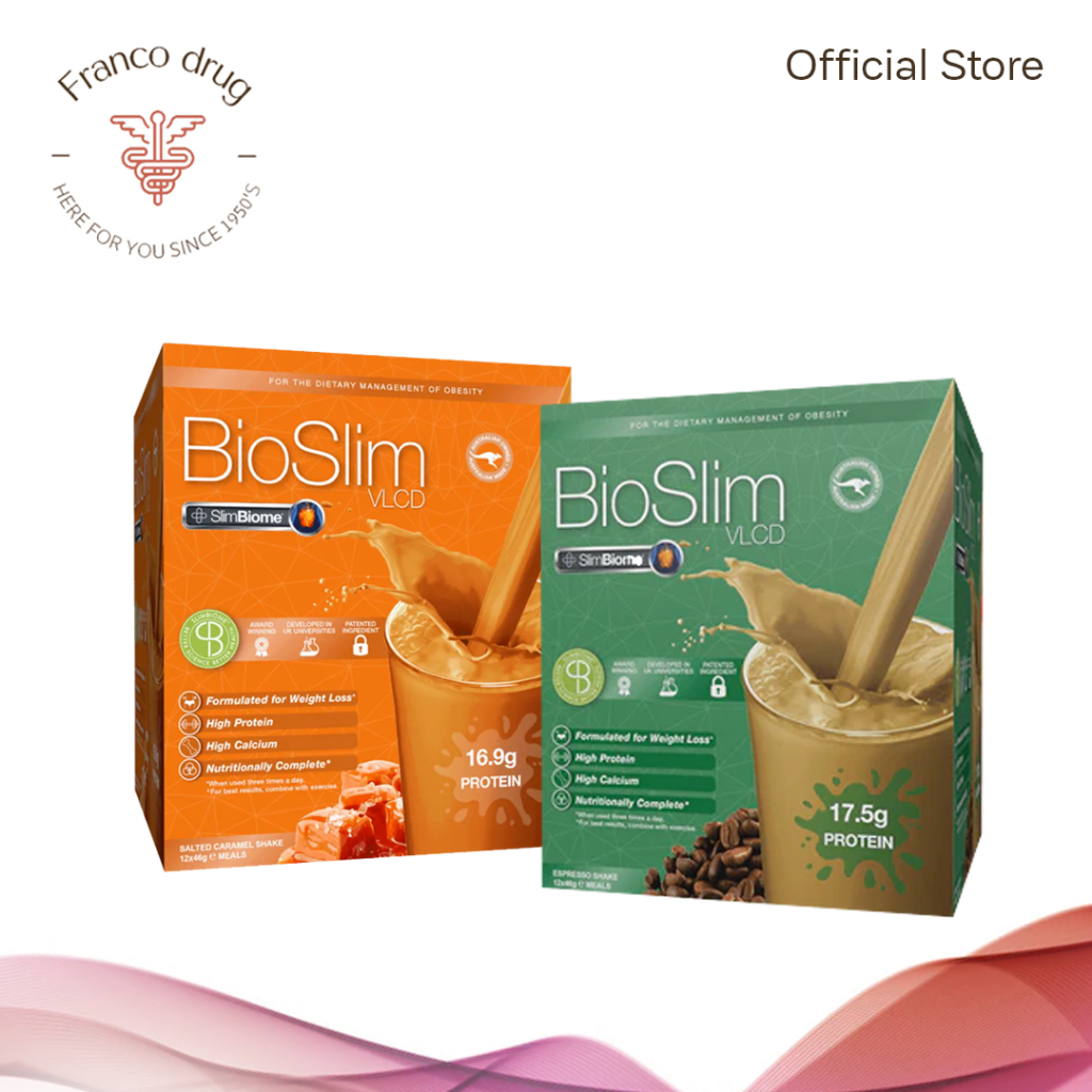 BioSlim - 12x46g meals (Espresso & Salted Caramel) | Shopee Philippines