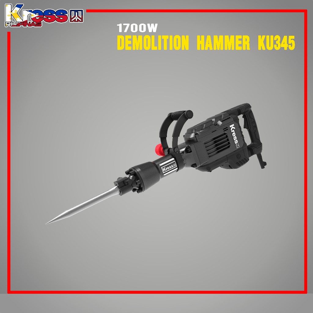 Demolition Hammer 1700W By Kress KU345 | Shopee Philippines