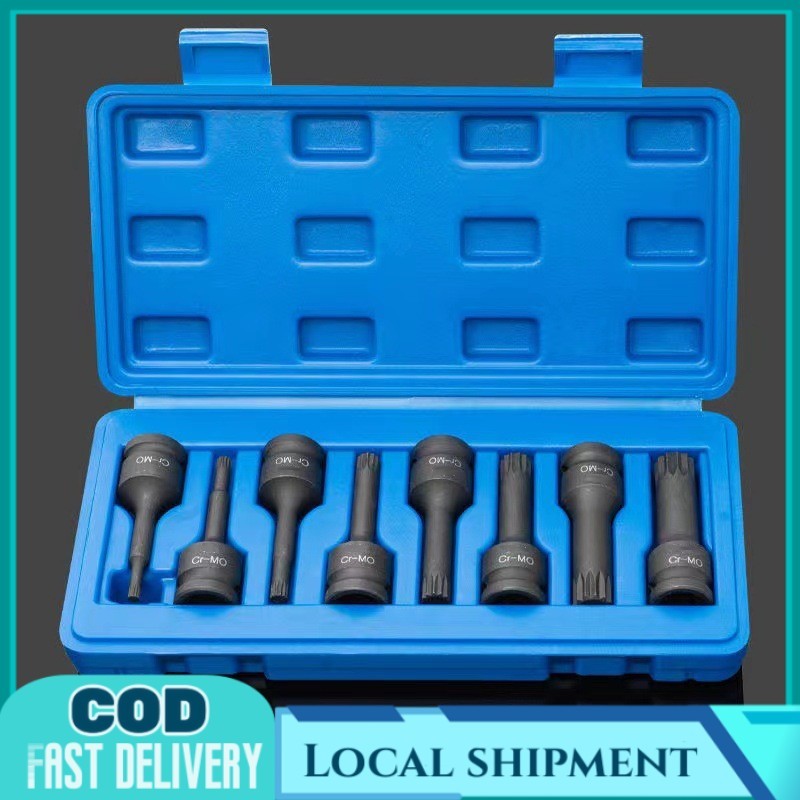 1/2-inch drive chrome molybdenum point wrench socket metric internal ...