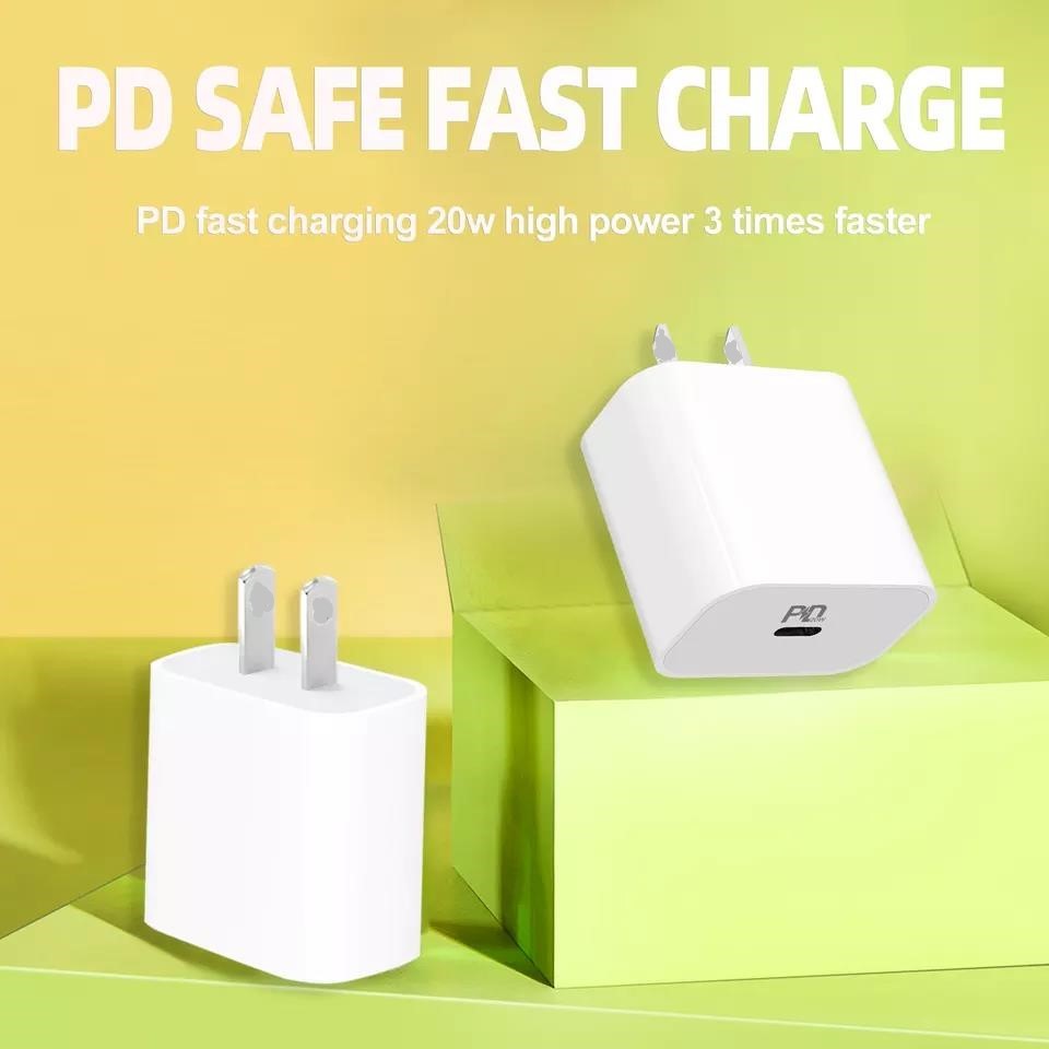 Original 20W Charging Head PD Wall Charger USB C High Power Adapter For ...