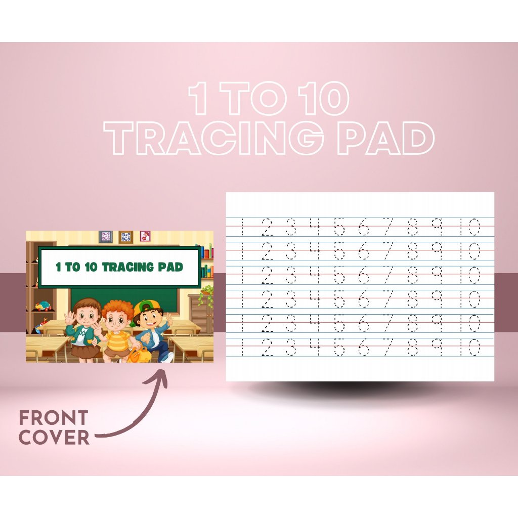 Numbers Tracing Pad(1-10) | Shopee Philippines