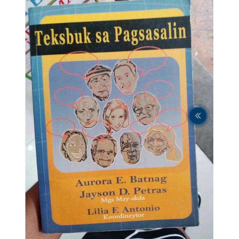 TEKSBUK SA PAGSASALIN (USED) | Shopee Philippines