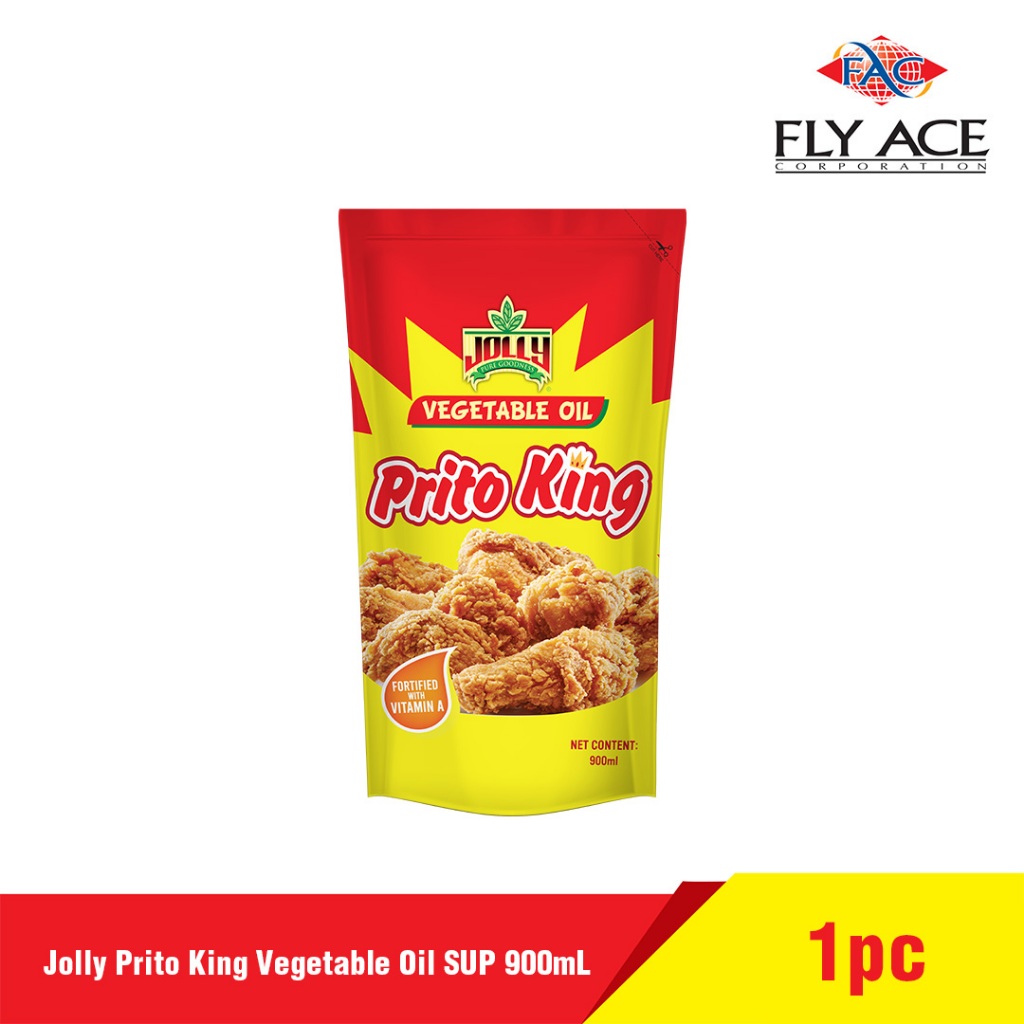 Jolly Prito King Veg Oil SUP 900mL | Shopee Philippines