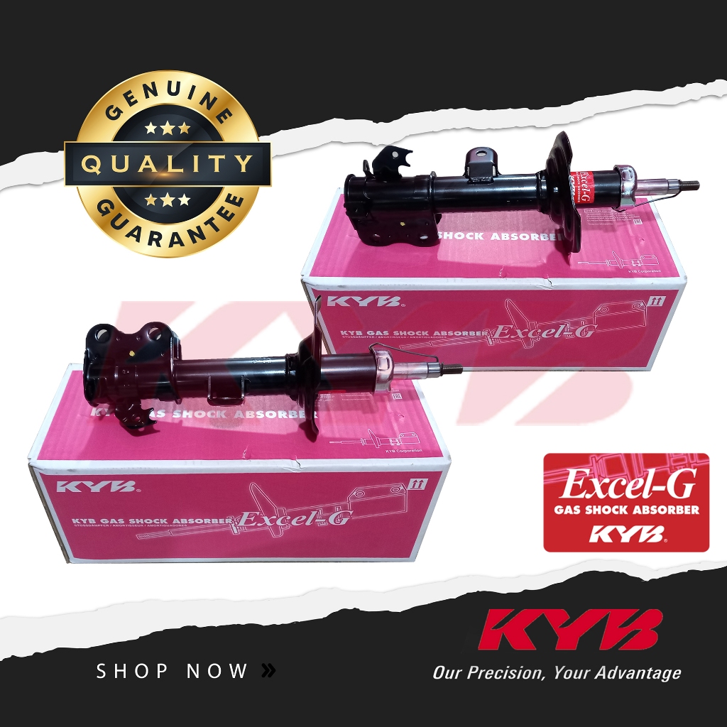 KYB KAYABA (2pcs) Excel-G Front Shock Absorber for Toyota Avanza 2016 - 2021 - 3330136 / 3330137 ...