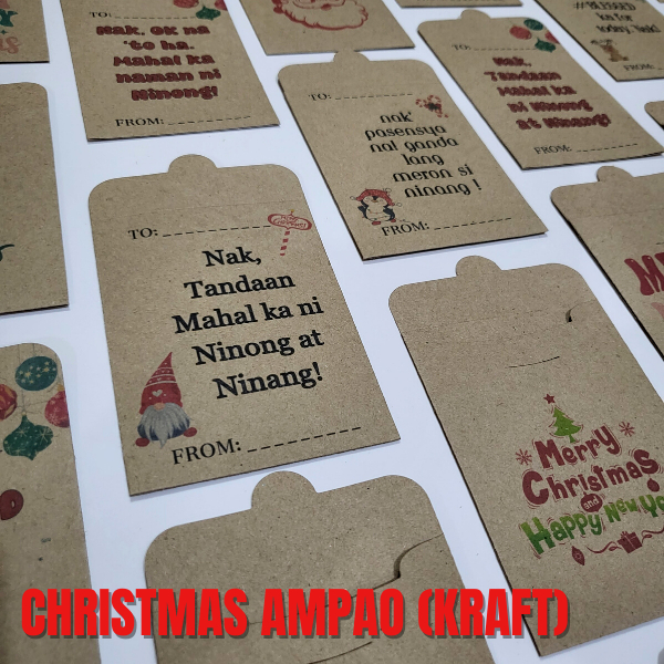 Christmas Angpao / Money Envelope (kraft) | Shopee Philippines