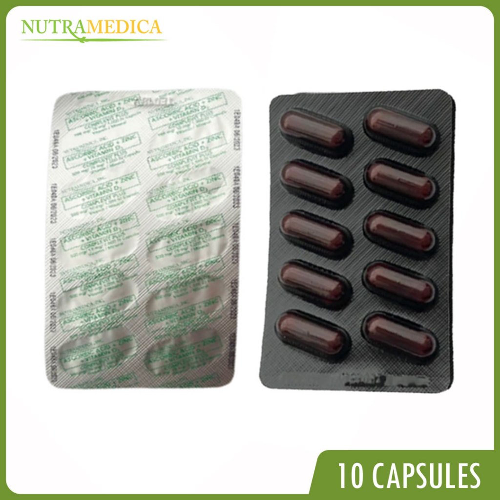Complevit Plus 10s Vitamin C/Ascorbic Acid, Zinc and Vitamin D3 I ...
