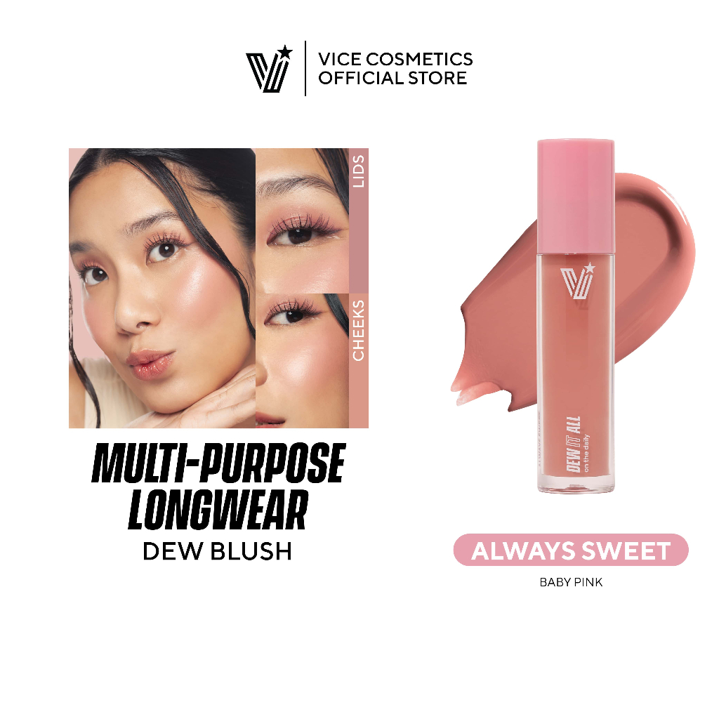 Vice Cosmetics Dew It All Liquid Blush - Always Sweet | Shopee Philippines