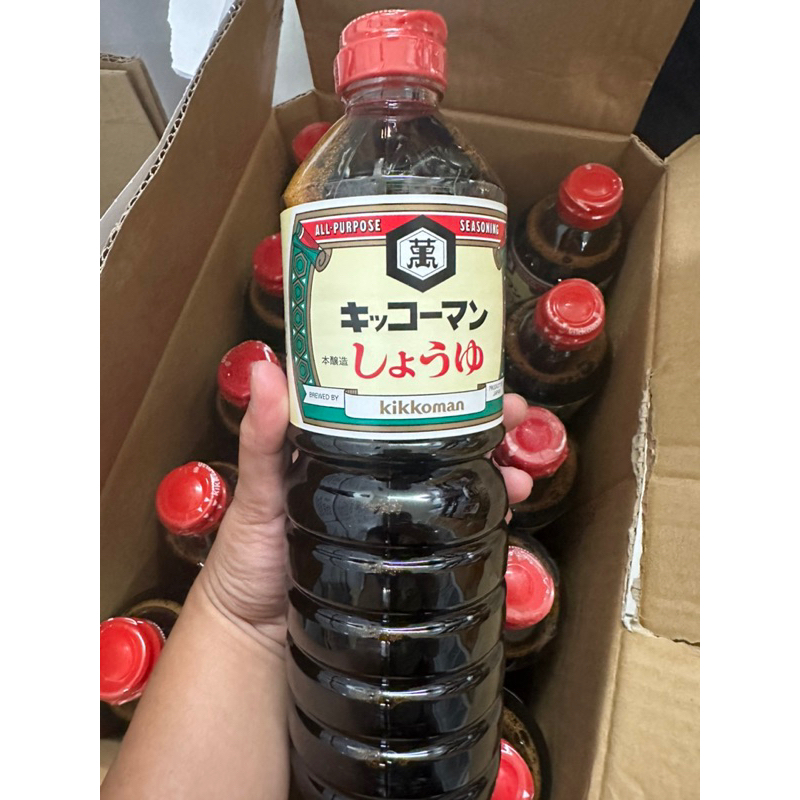 KIKKOMAN KOIKUCHI SHOYU JAPANESE DARK SOY SAUCE 1L | Shopee Philippines
