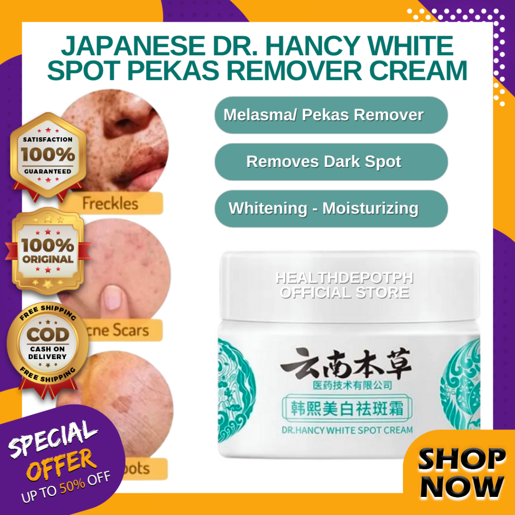 Original Dr. Hancy White Spot Cream Age-Spot Freckle Uneven Skin ...