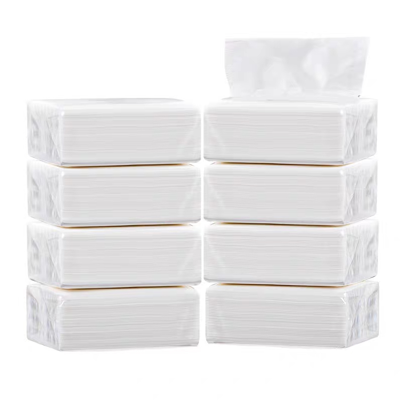 Thebest Facial Tissue Tissue Paper Towe 420 Sheets x 8 Packs Organic ...