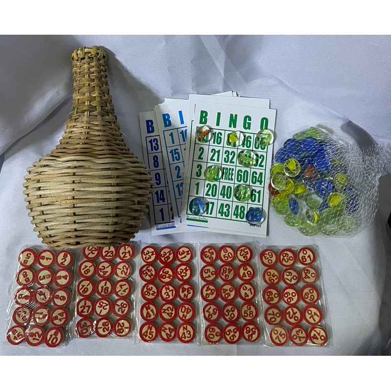 Bingo rattan set with panantos flat marble | Shopee Philippines