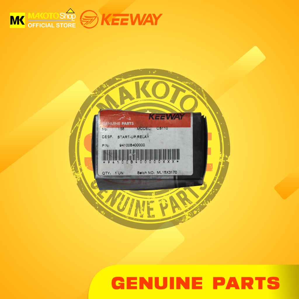 Keeway Relay Starter (CS 110 / RCS 125) | Shopee Philippines
