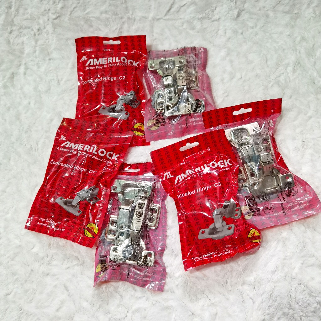 High Quality Amerilock Concealed Hinges C1 Full C2 Half Overlay C3 ...