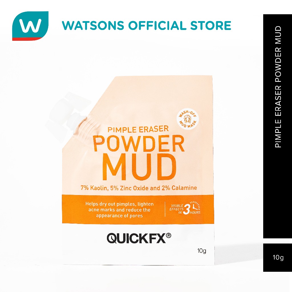 QUICKFX Pimple Eraser Powder Mud 10g | Shopee Philippines