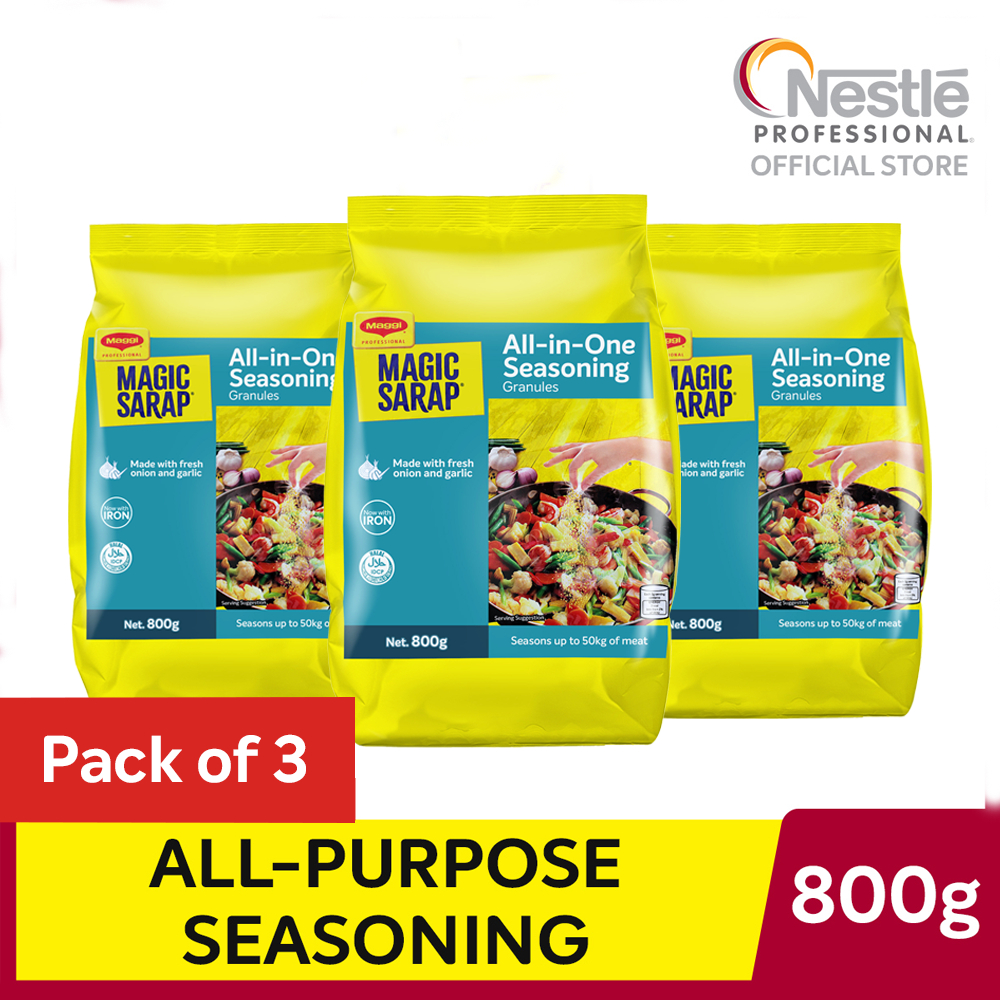 MAGGI MAGIC SARAP Seasoning 800g - Pack of 3 | Shopee Philippines