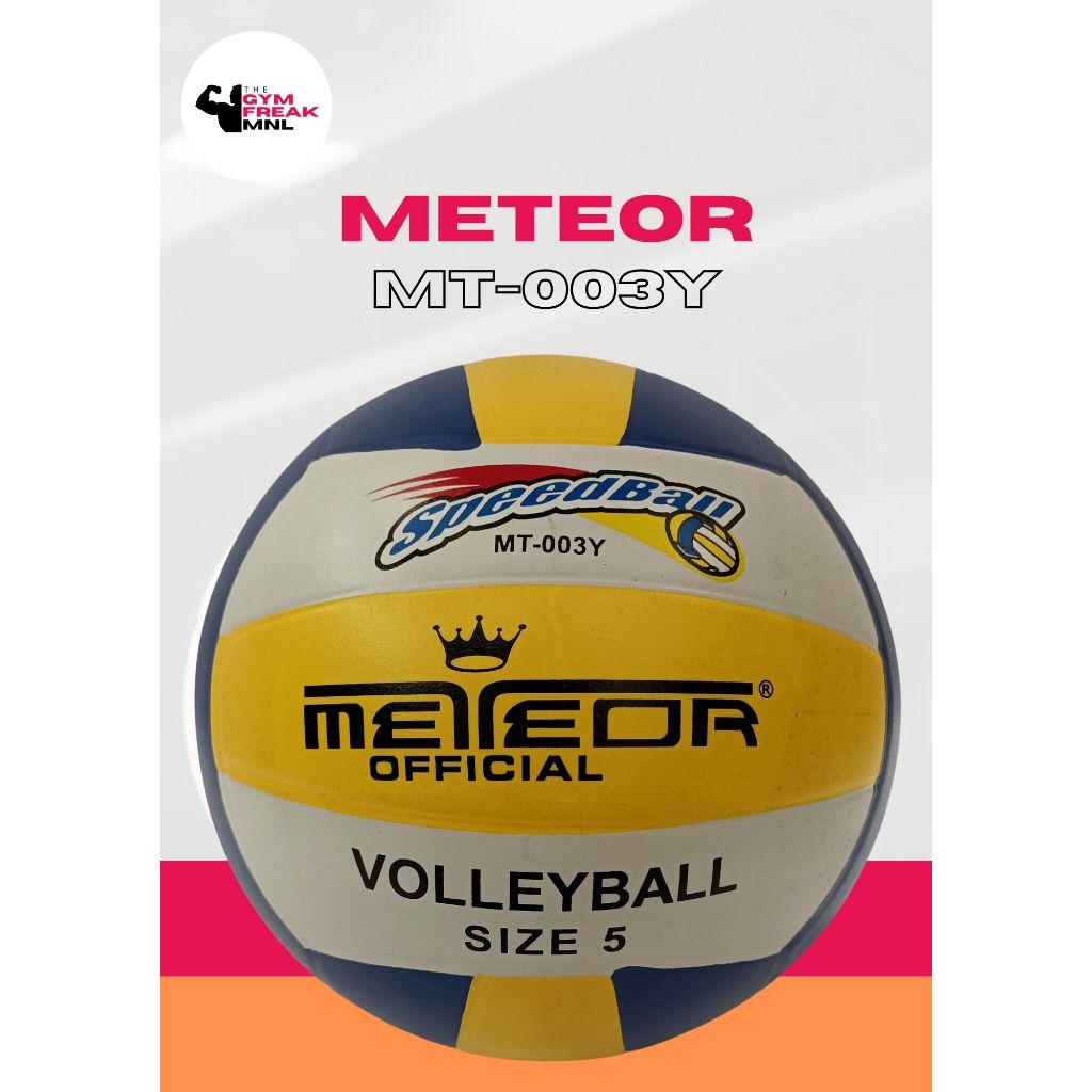 Meteor Volleyball MT-003Y Indoor and Outdoor | Shopee Philippines