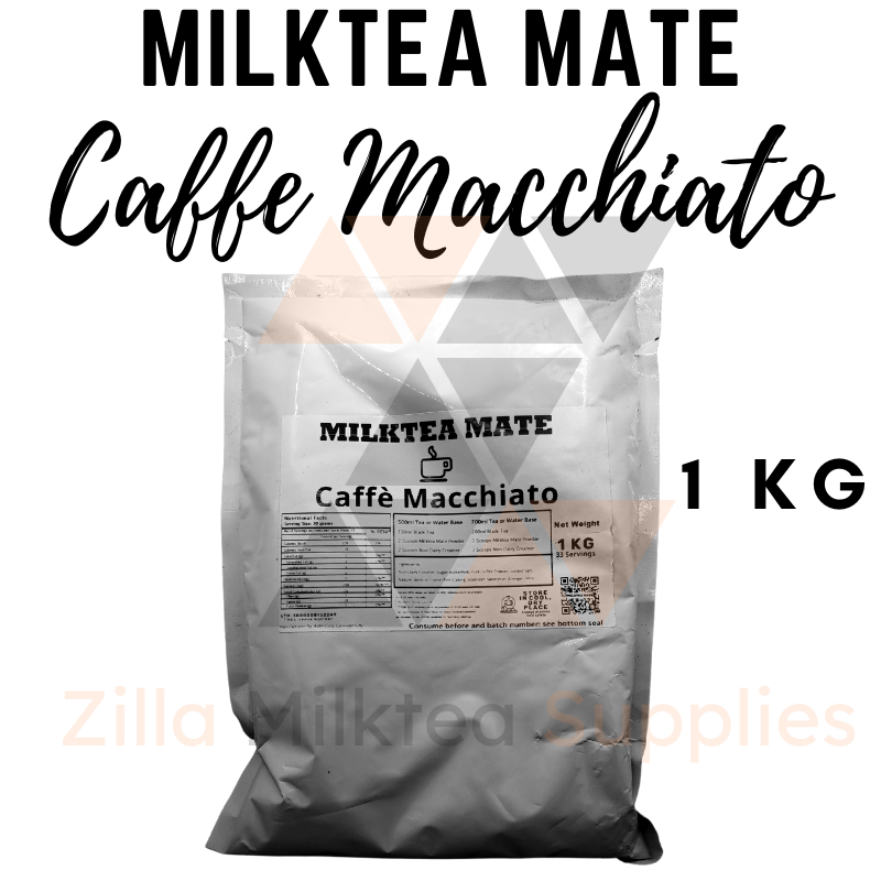 MLKT Caffe Macchiato - Milktea Mate Premium Powder 1kg and 500g for ...