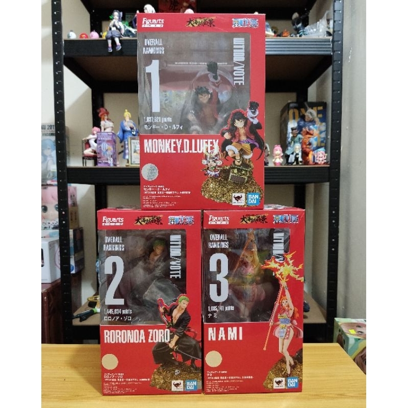 *AUTHENTIC* FAZ One Piece WT100 Luffy Chopper Zoro Nami | Shopee ...