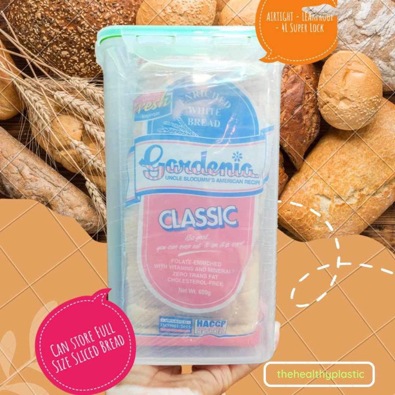 Bread Keeper - Bread Storage - Pandesal - Buns - Biscuits Cookies ...