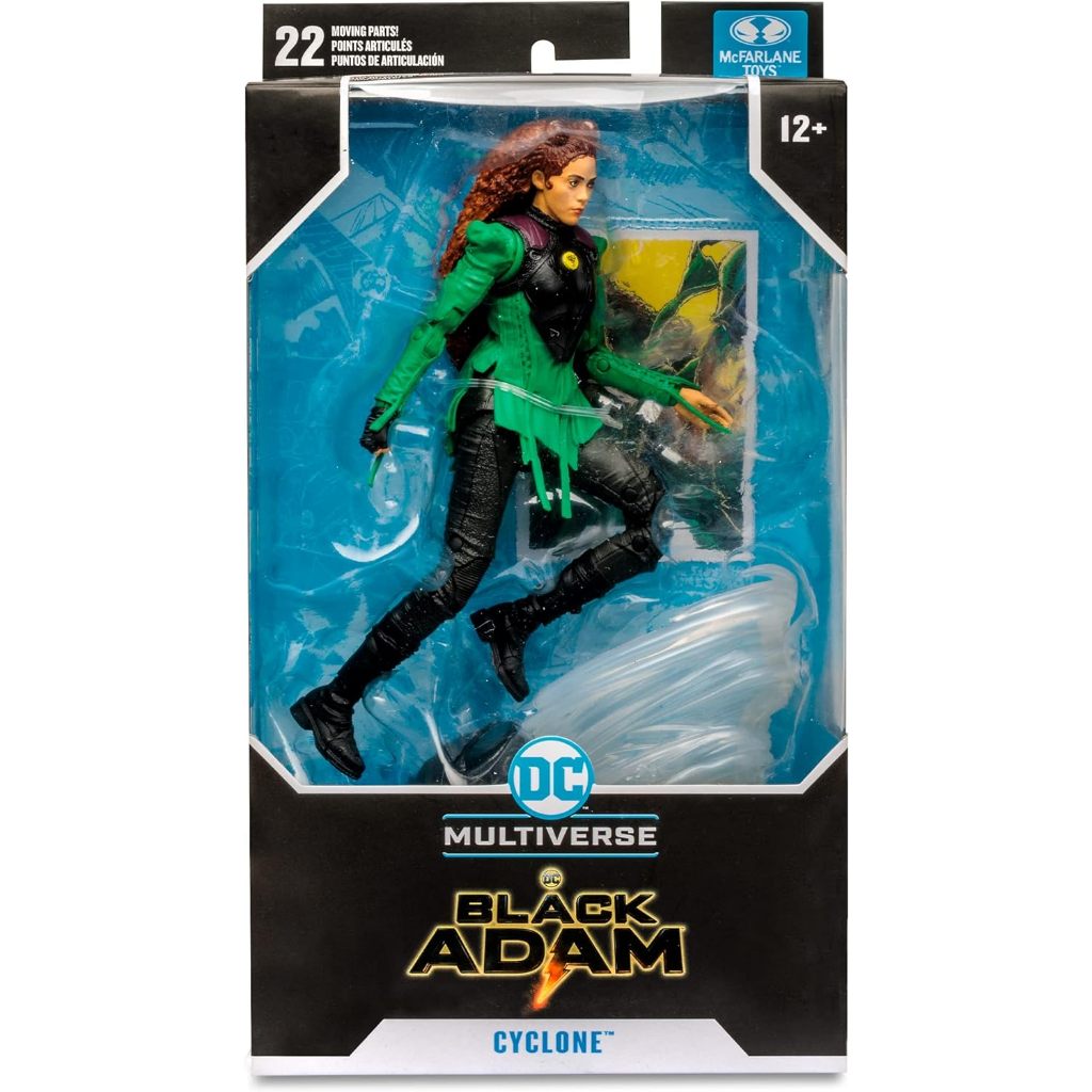 McFarlane Toys, DC Comics, Black Adam, 7" Cyclone Collectible Action ...