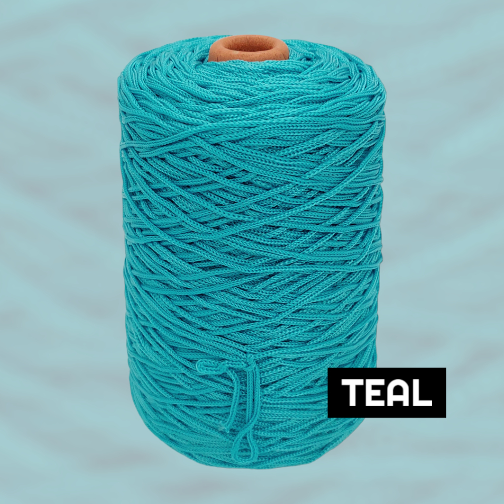 Yarns Art: 2MM TINY CORDS/ POLYPROPYLENE NYLON (ROUND BRAIDED) ROPE ...