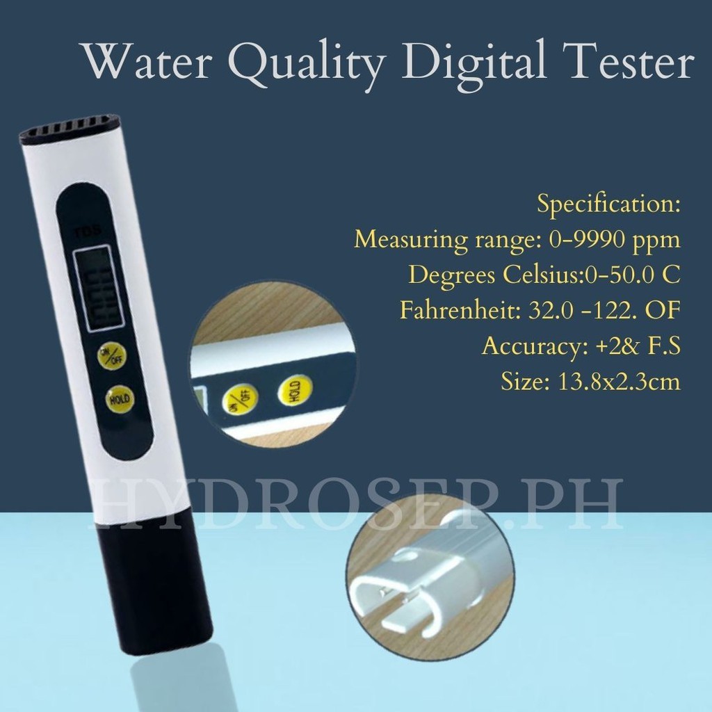 Water Quality Digital Tester Accurate Reliable TDS Water Test Meter ...