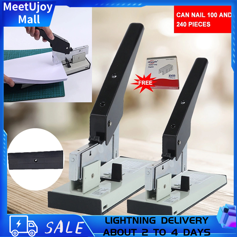 Stapling 240 Sheet Metal Stapler Bookbinding Stapling Office Tools Fit ...