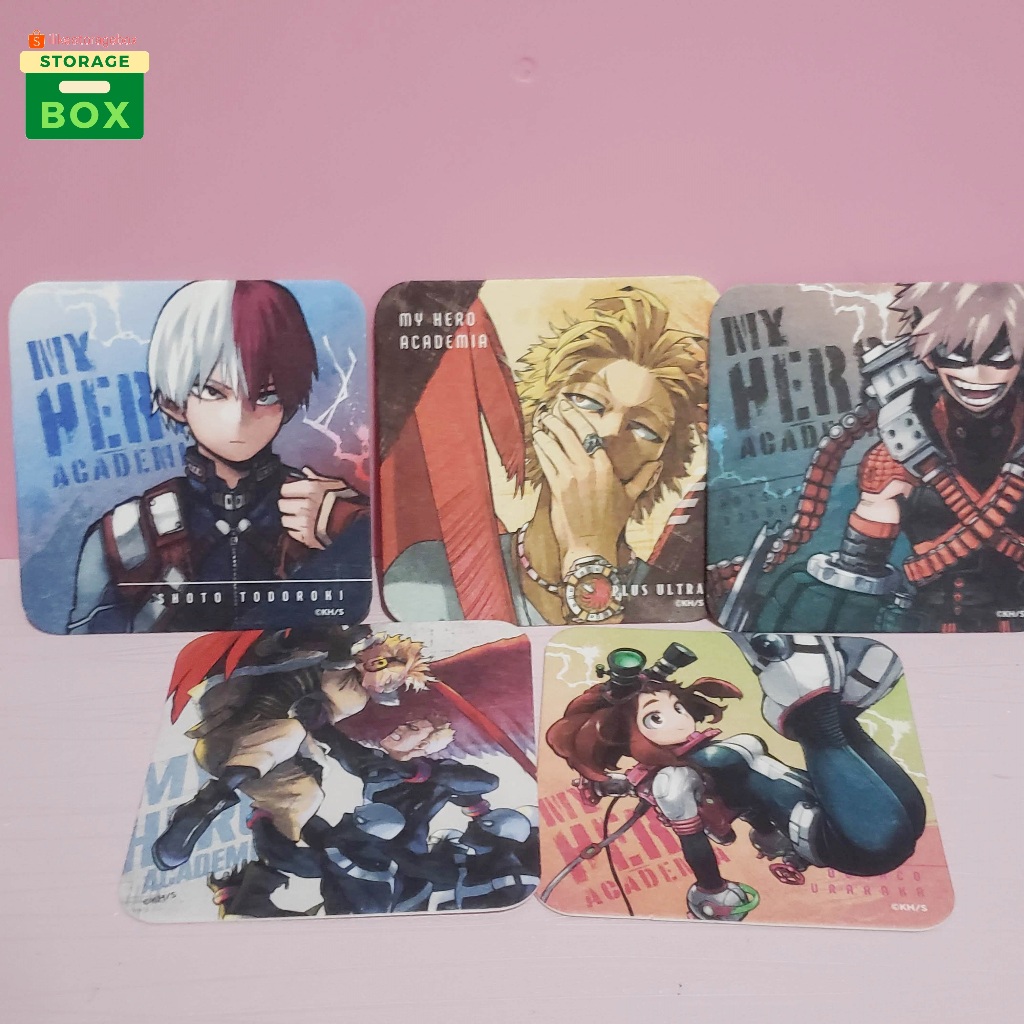 My Hero Academia : Coaster / Paper Merch [ Boku no Hero Academia / MHA ...