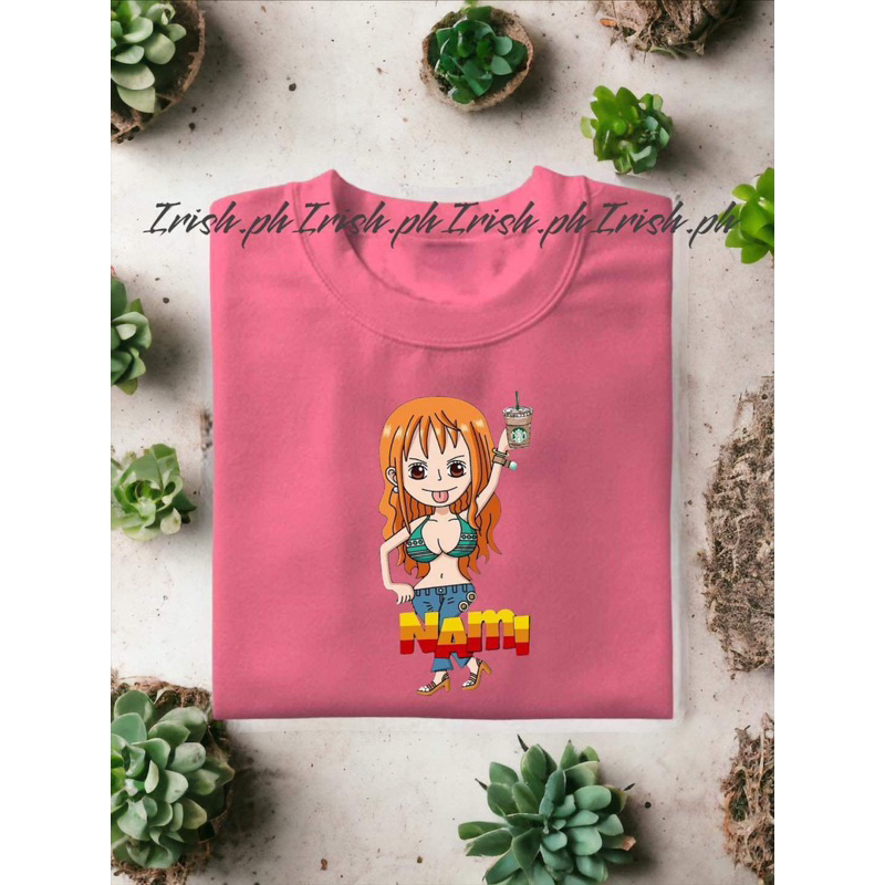 Nami Starbucks Cotton T-shirt for Men and Women Aesthetic minimalist ...