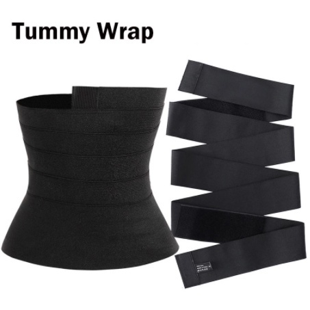 5M Waist Trainer For Women Bandage Wrap Sauna Belt Long Torso Tummy ...