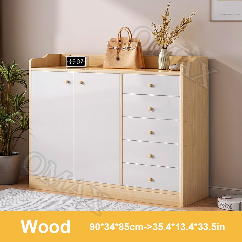 Omax Multipurpose Drawers Cabinet Home living Chest of Drawers Simple Modern Bedroom Storage ...