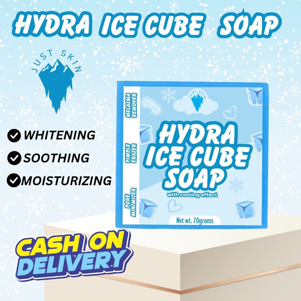 Just Skin Hydra Ice Cube Soap 70g Jskin Beauty Moist Cooling ...