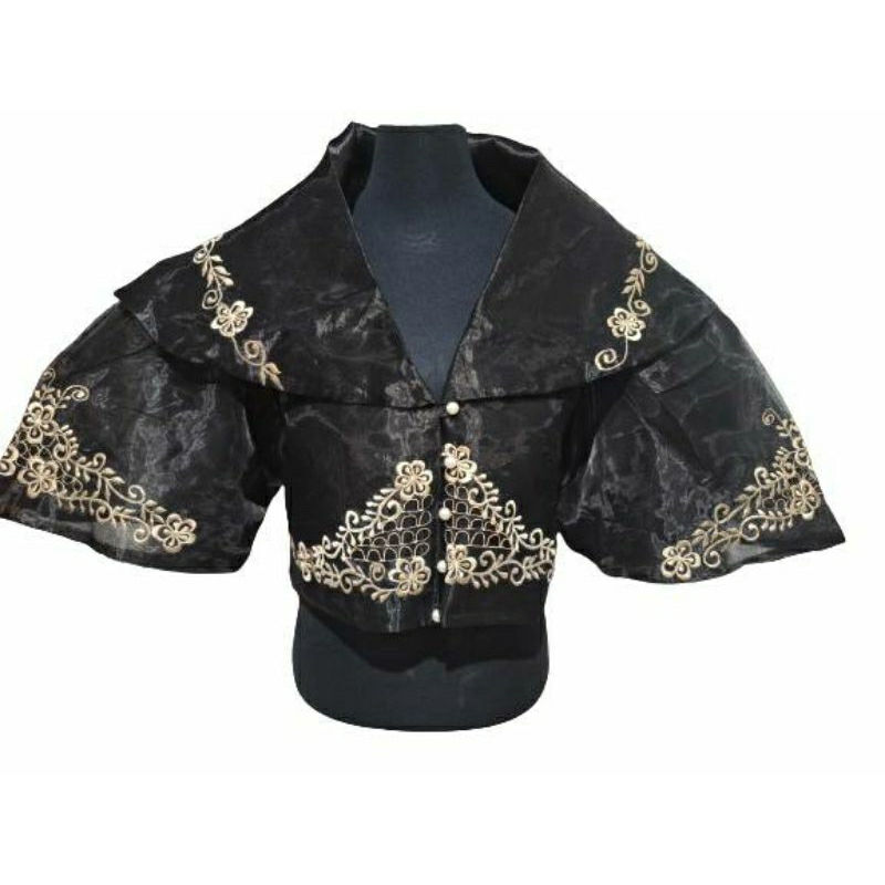 Modern Filipiniana Maria clara top embroidery | Shopee Philippines