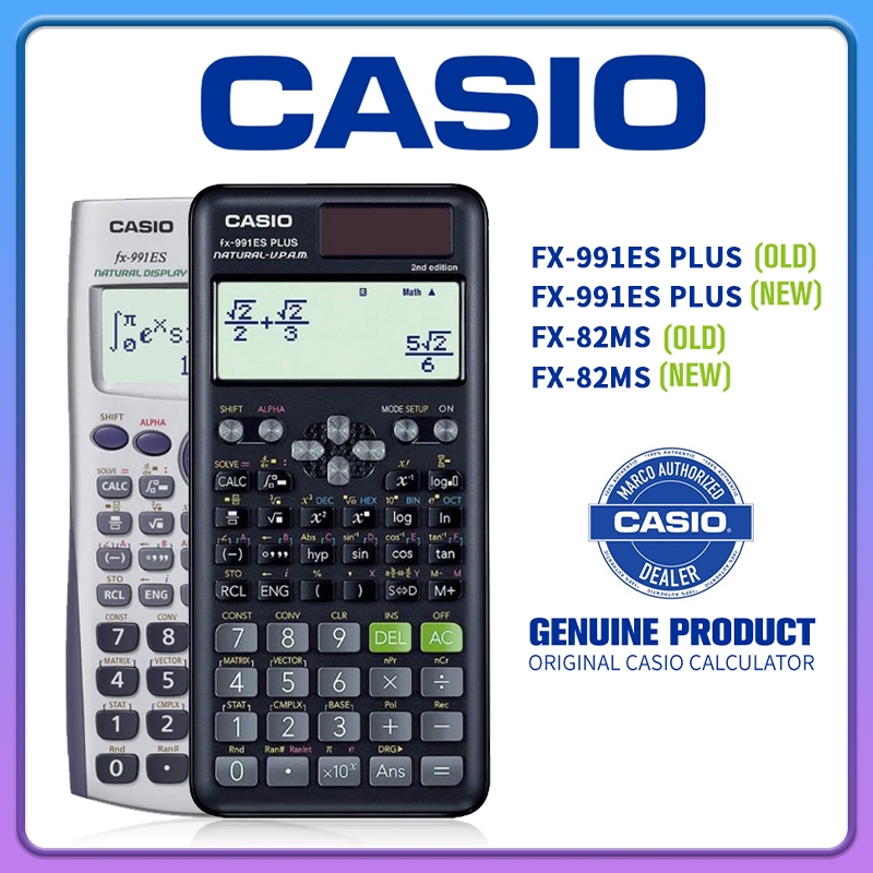 CASIO-991ES plus Junior High School and College Student Calculator ...