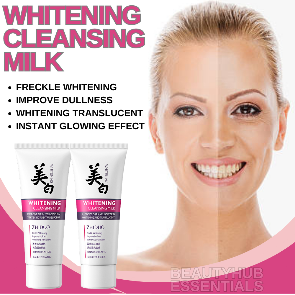 Zhiduo Whitening Cleansing Milk Whitening Facial Cleaner Removes Anti