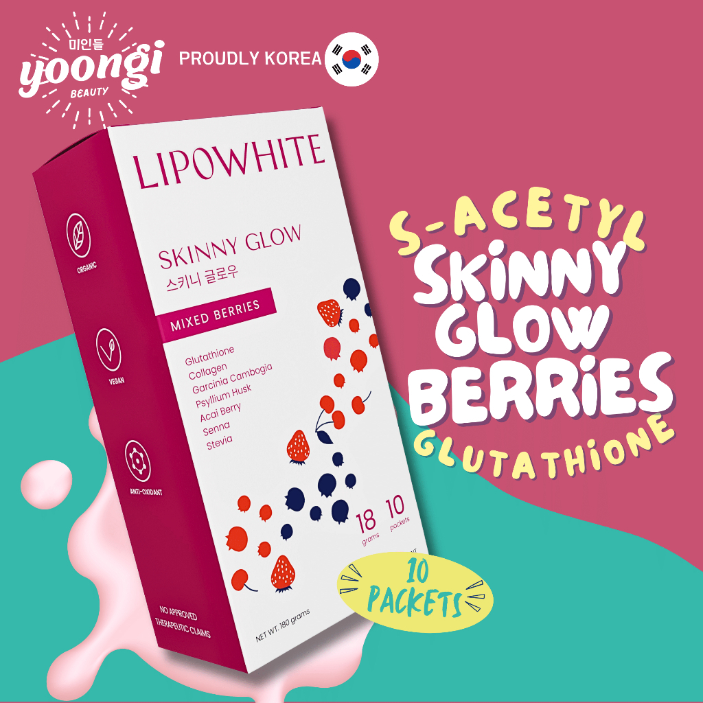LIPOWHITE Skinny Glow Berries Whitening Slimming Juice Drink | Shopee ...