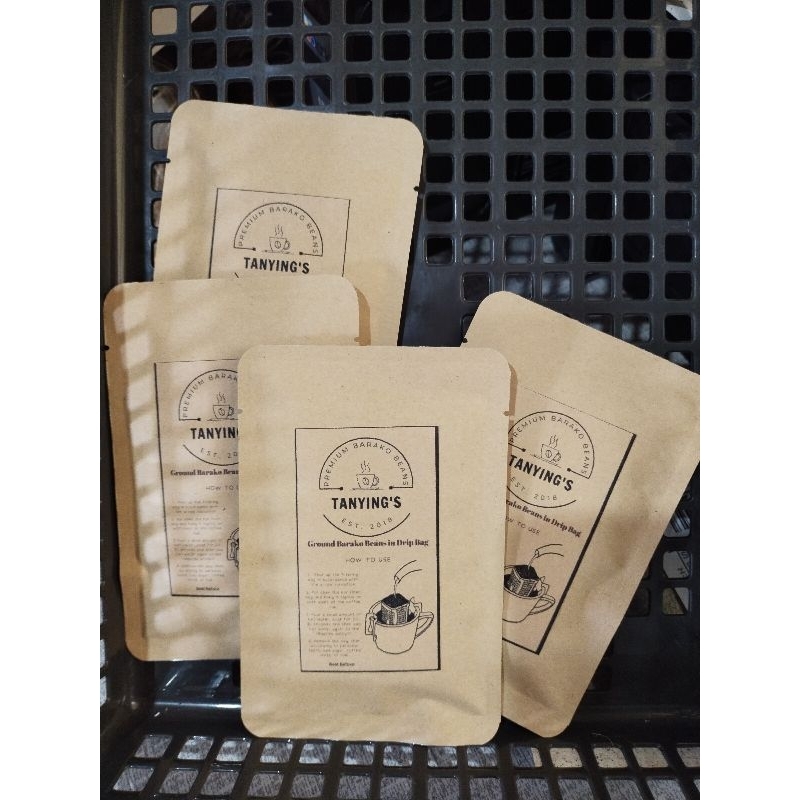 Tanying's Premium Kapeng Barako in Drip Bag with Label Souvenir ...