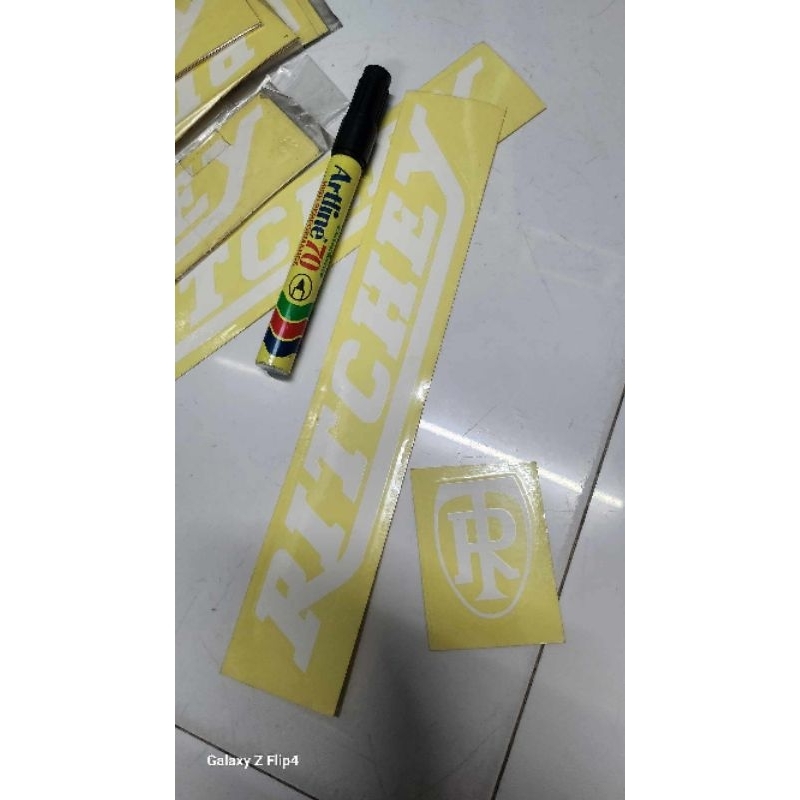 Ritchey decals 100 set 2 long decals 1 short in set | Shopee Philippines