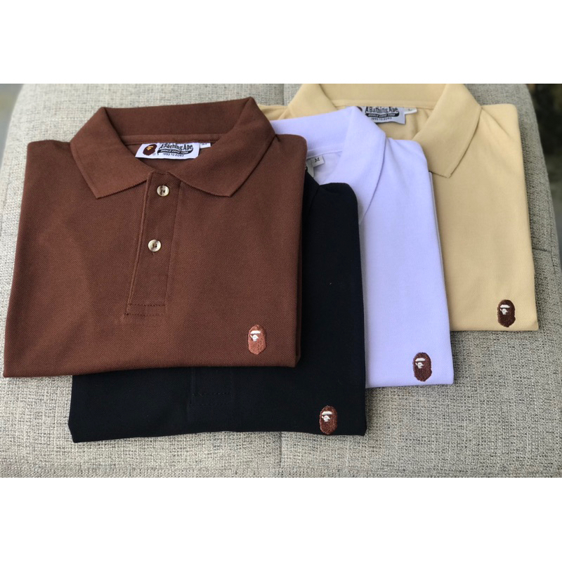 BAPE Polo Embroidery | Shopee Philippines