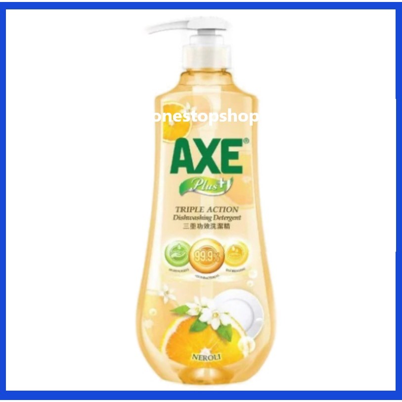 Axe Plus Triple-Action Dishwashing Detergent Neroli 1000g | Shopee ...