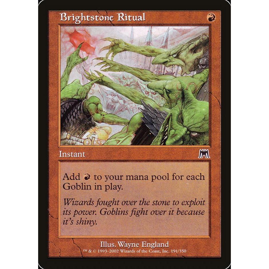 Brightstone Ritual - Onslaught (ONS) | Shopee Philippines