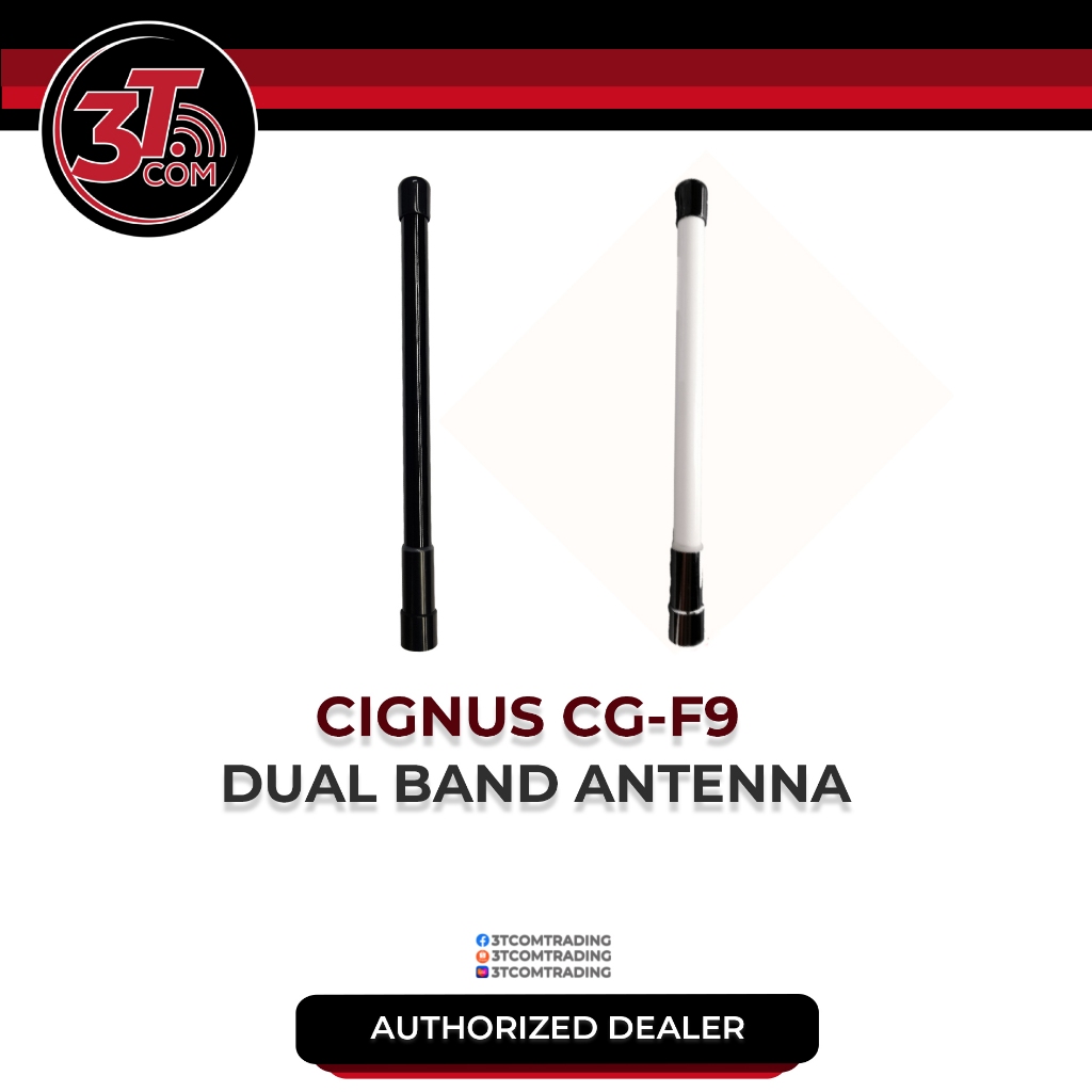 CIGNUS CG-F9 DUAL BAND MOBILE ANTENNA (FIBER GLASS TYPE) | Shopee ...
