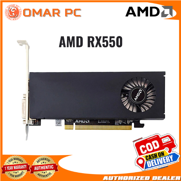 AMD RADEON RX550 2GB DDR5 | Shopee Philippines