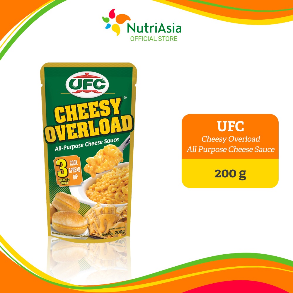 UFC Cheesy Overload All-Purpose Cheesy Sauce 200g | Shopee Philippines