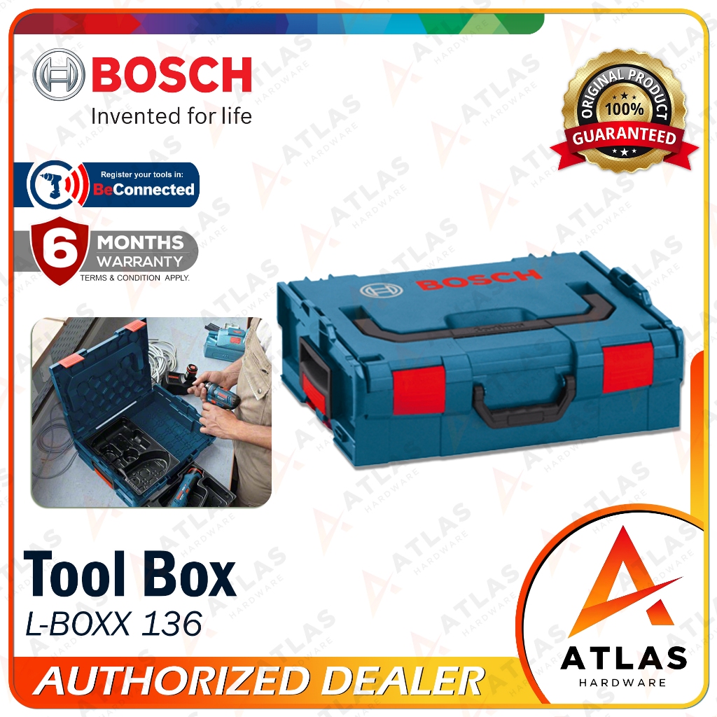 BOSCH L-Boxx 136 Toolbox Carrying Case Storage System | Shopee Philippines